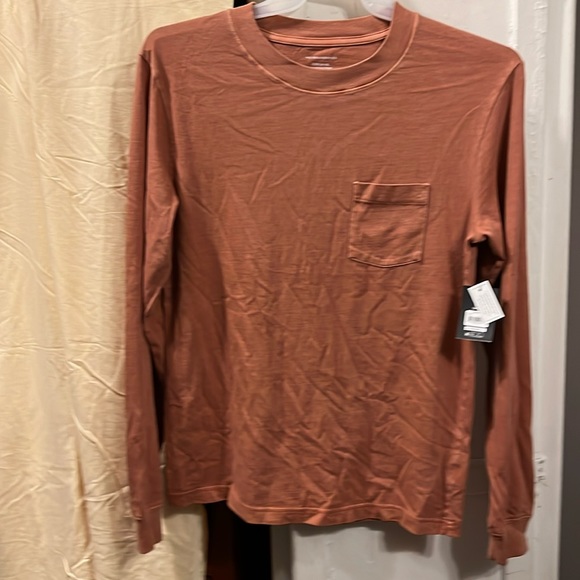 No Boundaries | Shirts | Nwt No Boundaries Pocket Sl Tee Rusty Brown ...